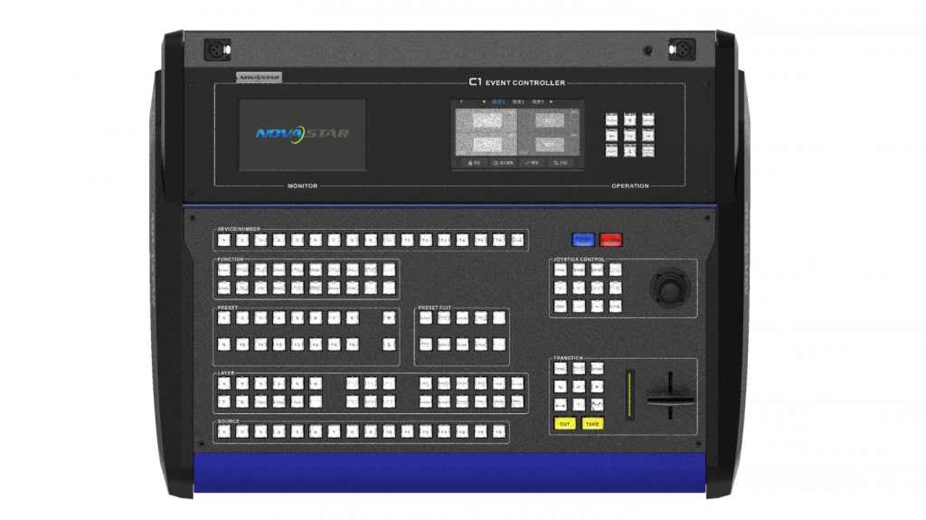 Visual Control Controller - Led wall for Virtual background production